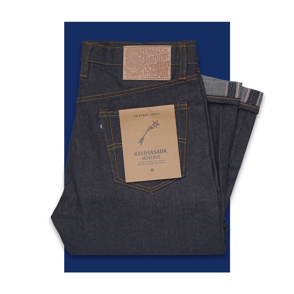 The Denim Station - Kalimasada 13oz Deep Indigo Selvedge Denim | Shopee ...