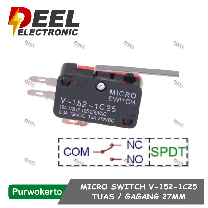 Micro SWITCH V-152-1C25 MINI LIMIT SWITCH MINI SWITCH TEVER HANDLE | Shopee Malaysia