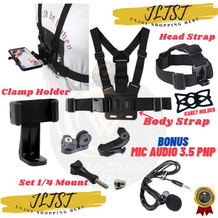 HP Chest Strap, Mobile Phone & Camera Chest Strap, Complete Cell Phone ...