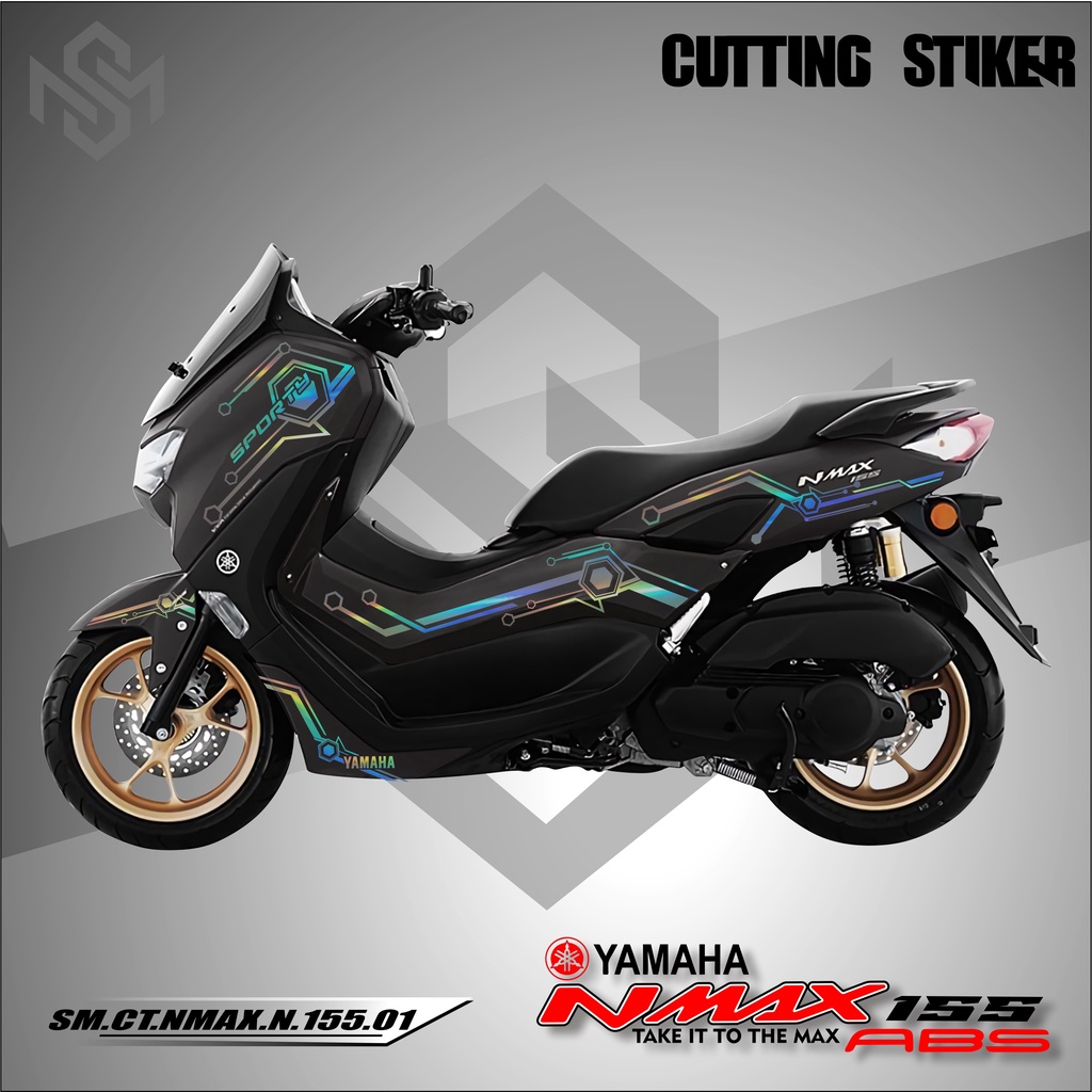 Nmax 155 NEW Sticker List Cutting Yamaha NMAX NEW SM01 Variation ...