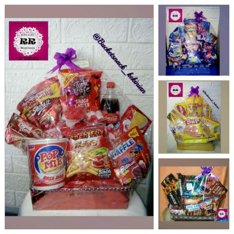 Mini Bucket Snack Parcel by Bucket Custom RR Banjarmasin (Bucketsnack ...