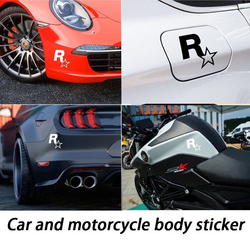Car motorcycle sticker JDM modified video game peripheral GTA5 flying ...