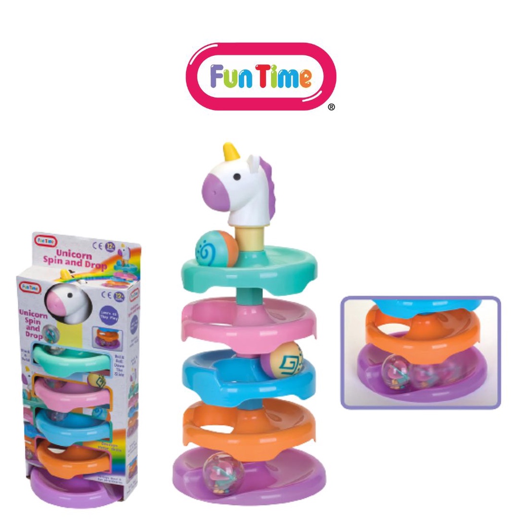 Funtime Unicorn Spin and Drop F5957 Children's Toy | Shopee Malaysia