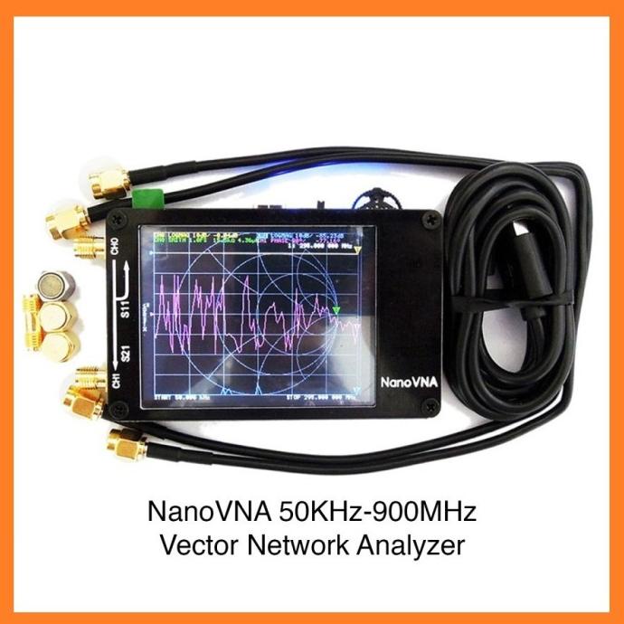 Nanovna 50KHz-900MHz Vector Network Analyzer Nano VNA Antenna VHF UHF ...