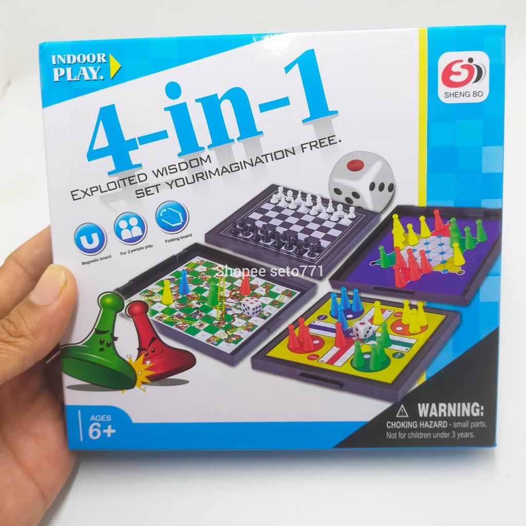 Edutoys MINI Magnetic Snakes Ladders Ludo Chess Game Snakes and Ladders Chese Pocket Small Snake ...