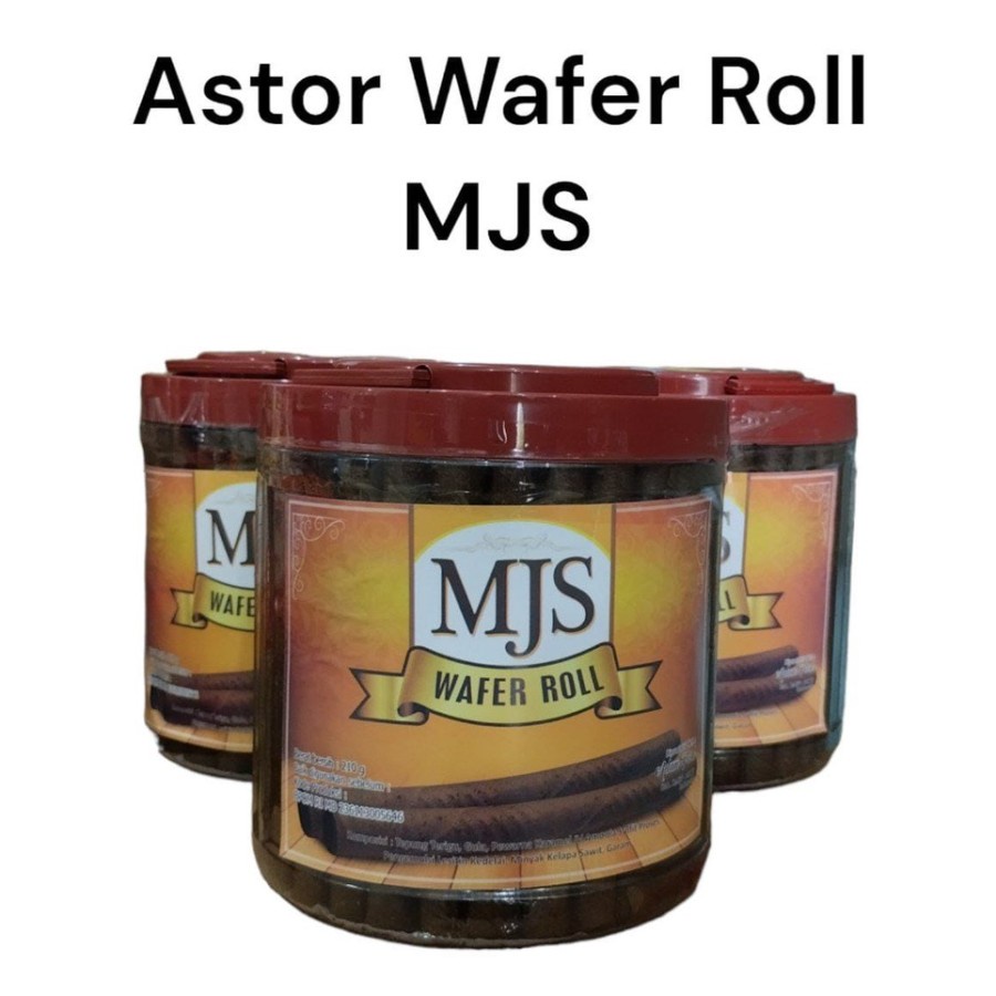 Astor CHOCOLATE ASTOR WAFER ROLL ASTOR MJS Packaging 210GR CHOCOLATE ...