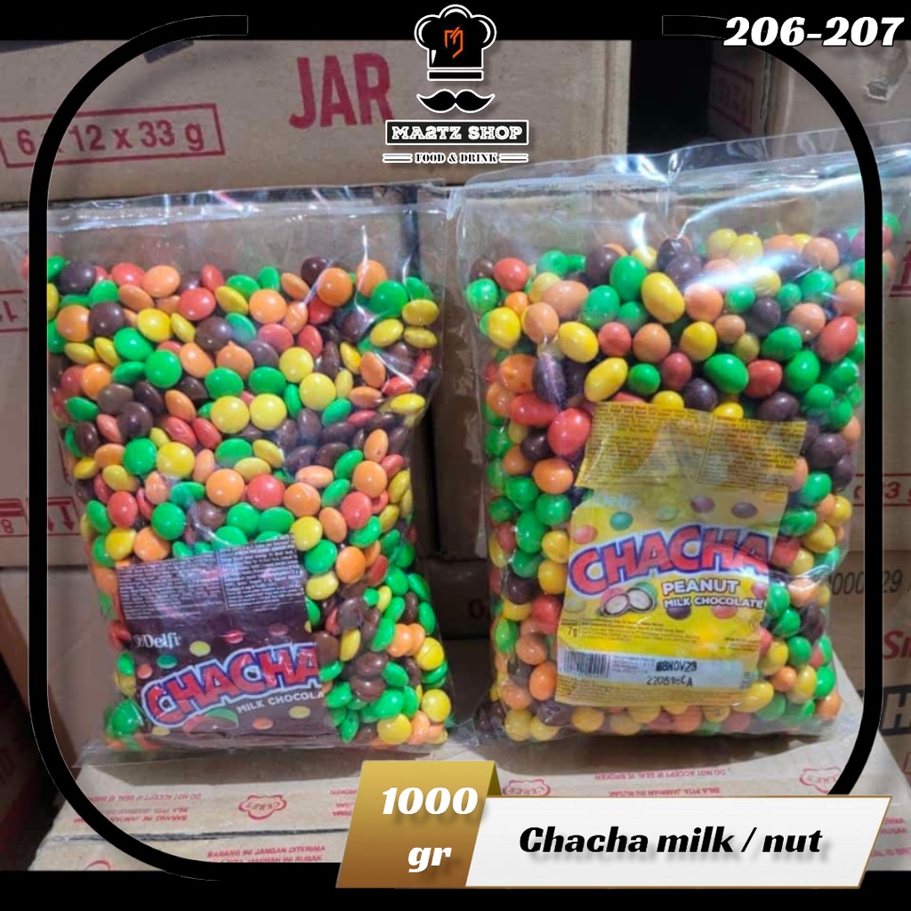 Chacha Nut & Milk Chocolate (1000 gr) | Shopee Malaysia