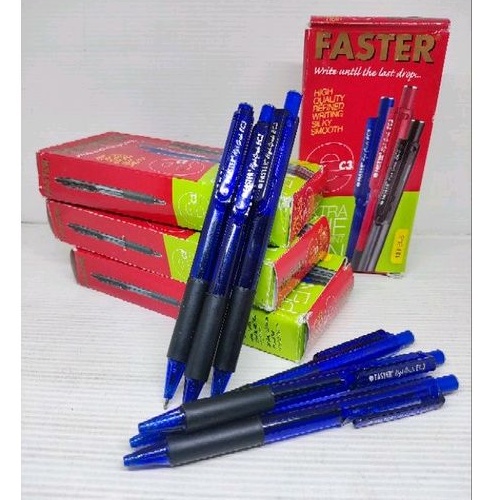 Pen/bulpen/ballpoint/pen faster EC3/EC8 1 dozen/12 pcs | Shopee Malaysia