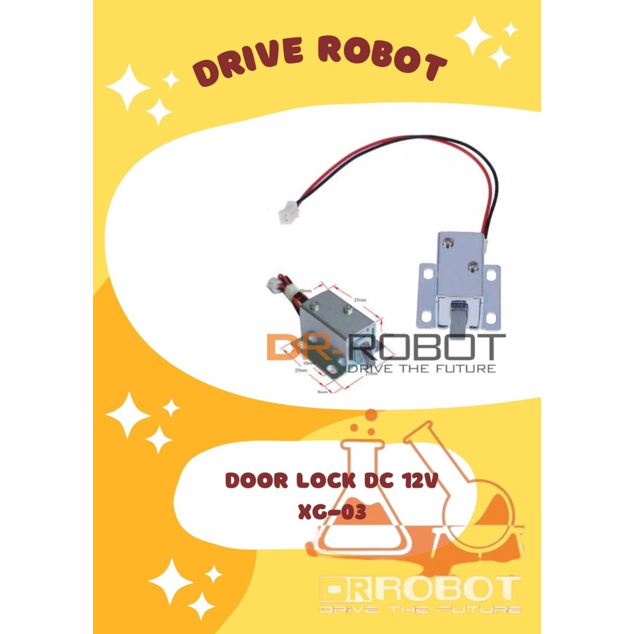 Solenoid DOOR LOCK ELECTRIC DOOR LOCK XG-03 DC12V Mini DOOR LOCK ...