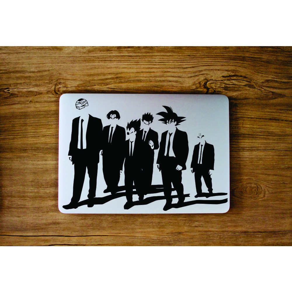 Dragon Ball Z Sticker - DBZ Reservoir Dogs - Laptop Decal Macbook ...