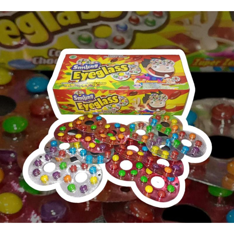 Eyeglass candy eyeglass chocolate candy Smiling glasses | Shopee Malaysia
