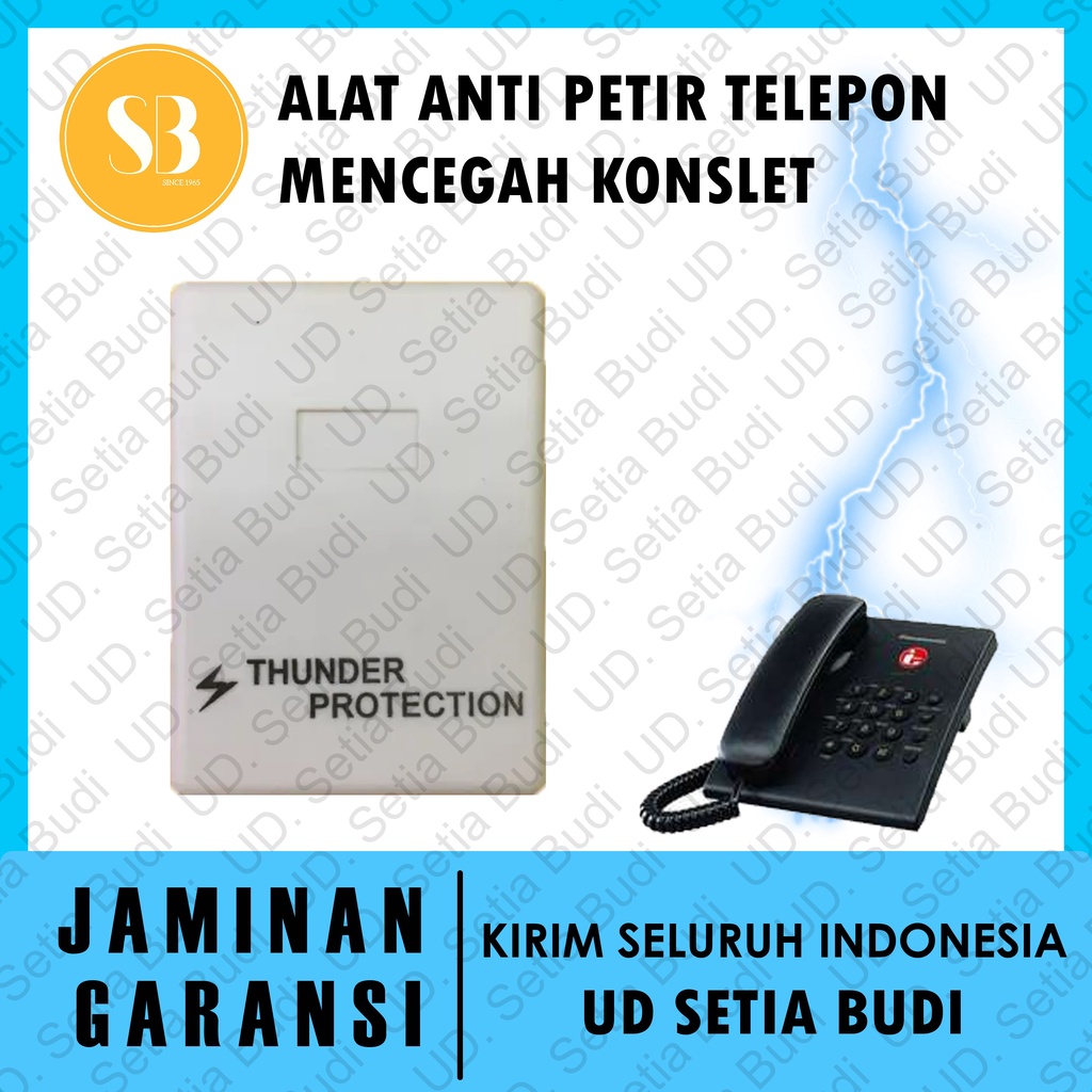 Telephone Lightning Protection Tool RJ11 1 Circuit Prevention | Shopee ...