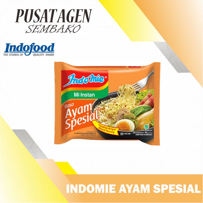 Indomie Chicken Special Instant Noodles INDOMI KUAH Noodles | Shopee ...