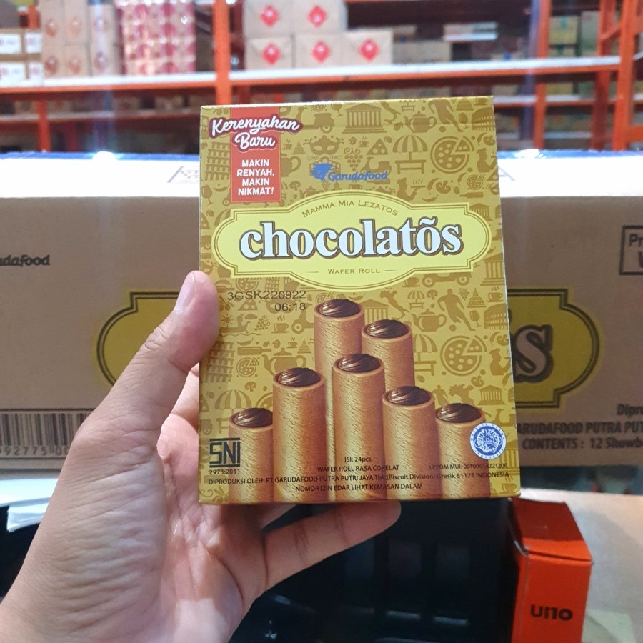 Ed 09.25 - WCG4 - BOX 24s - GERY CHOCOLATOS / GERRY WAFER ROL ROLL ...