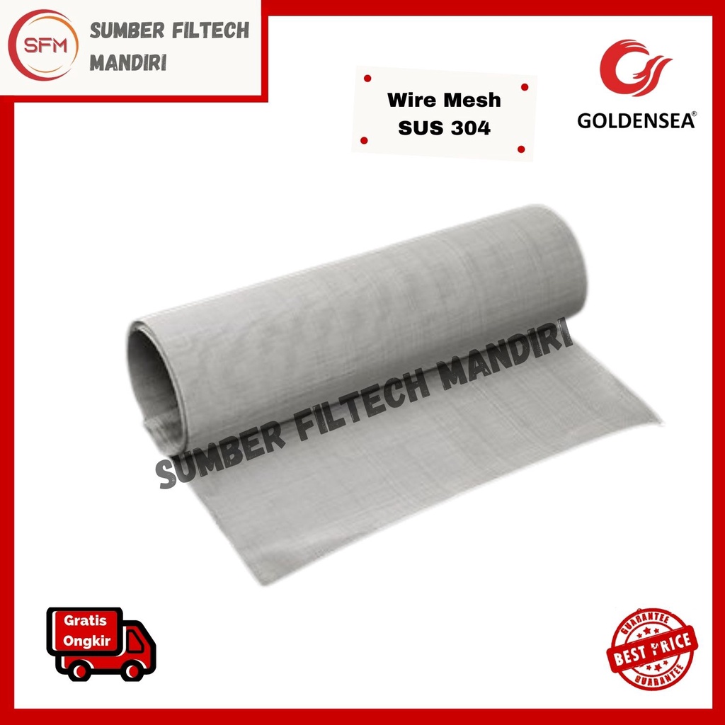 Wire Mesh Sieve SS 304 150, 180 (Width 1m, 1.3m 1.5m) | Shopee Malaysia