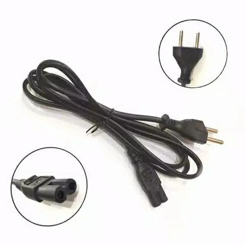 Number 8 End Power Cable 2 Hole Power Cable TV Tape Printer Cable ...
