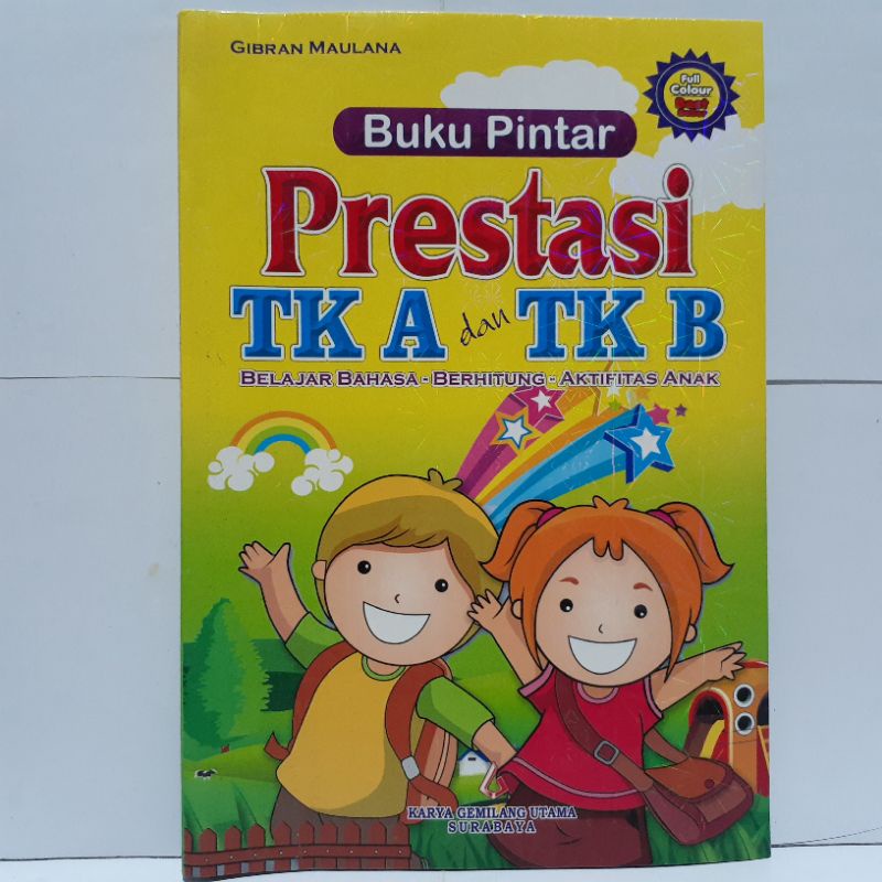 Smart Book Of TK A & TK B Achievements Learning Languages - Counting ...