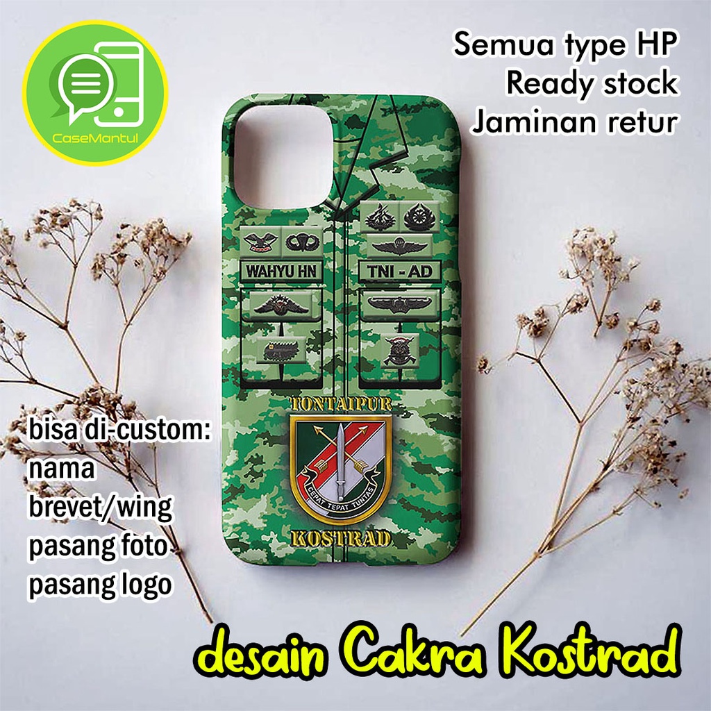 Custom Case Military Design Striped Chakra Commando Strategy Reserve ...