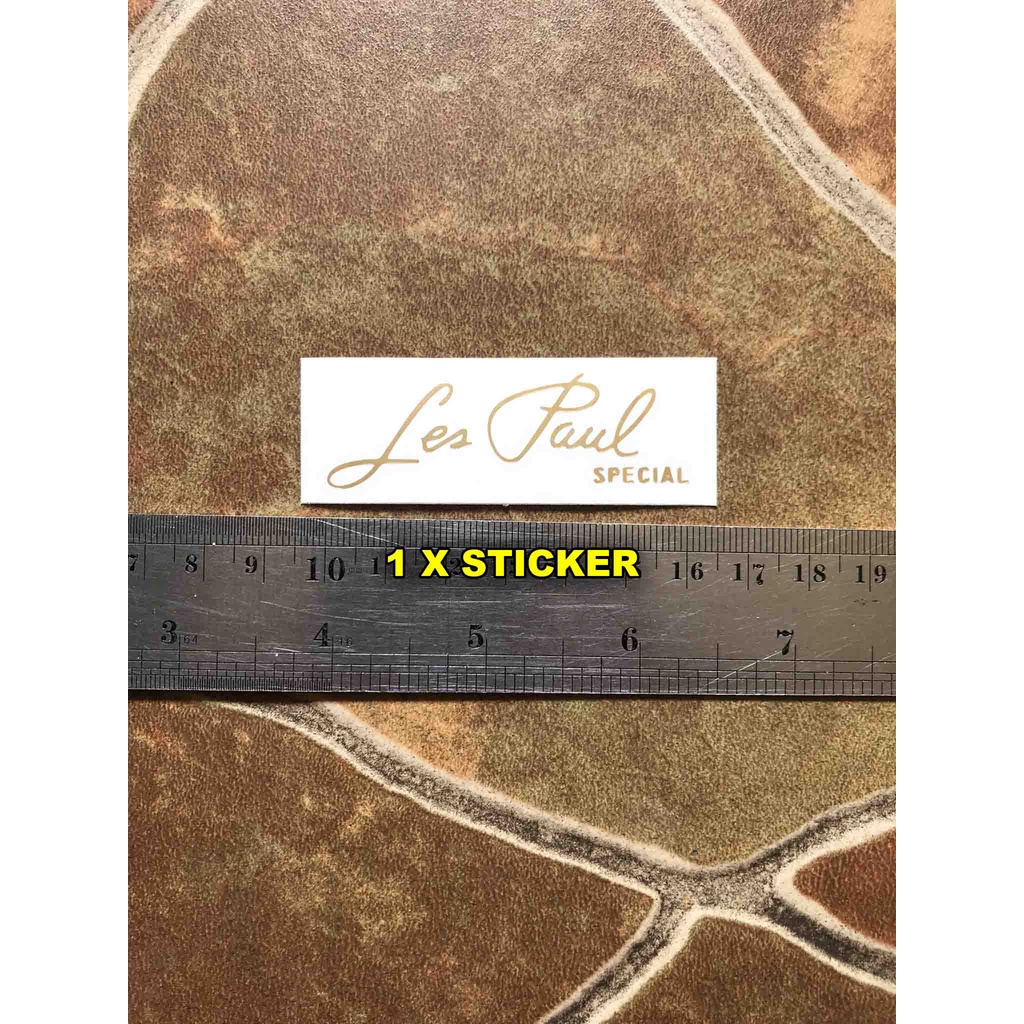 Lespaul Special Writing Logo Sticker for Guitar Headstock Gibson Lp Sg ...