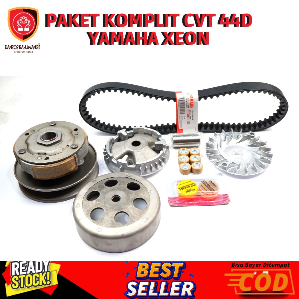 Complete Package CVT YAMAHA XEON 44D - Complete Package 5 44D YAMAHA ...