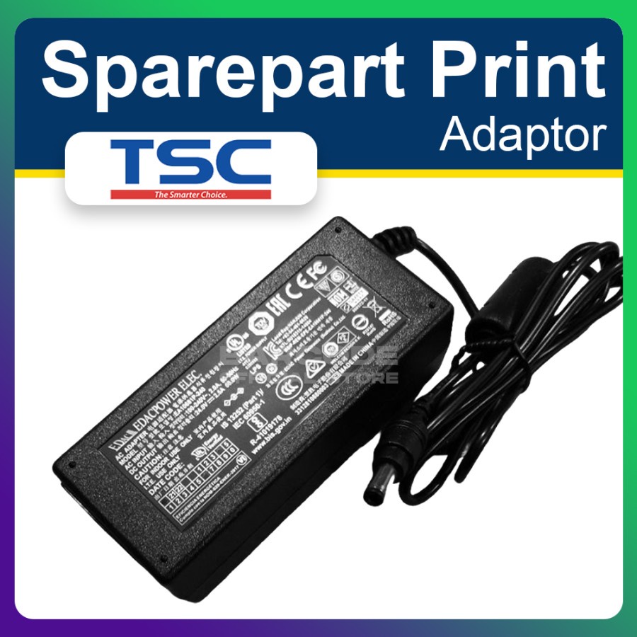Original TSC TE200 TE-200 Original Barcode Printer Adapter | Shopee ...