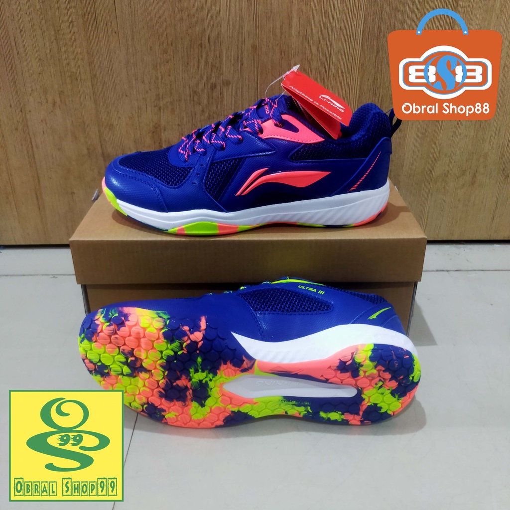 Original LINING ULTRA III BADMINTON SHOES | Shopee Malaysia