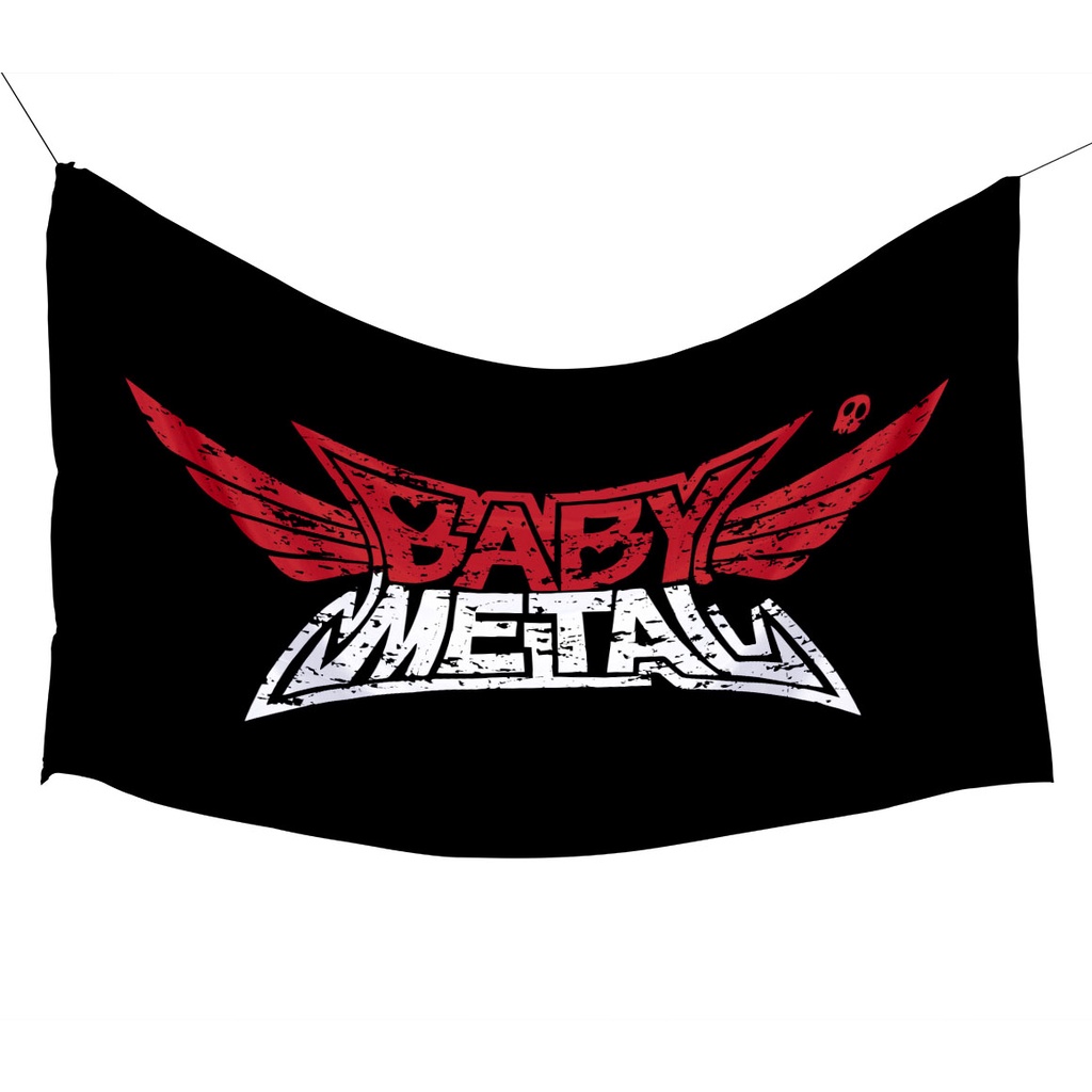Tapestry Flag Babymetal Band Metal Japan | Shopee Malaysia