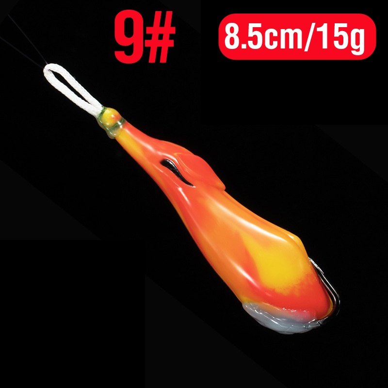 1PCS 8.5cm/15g Soft Frog Topwater Jump Frog Toman 10 Colors Floating ...