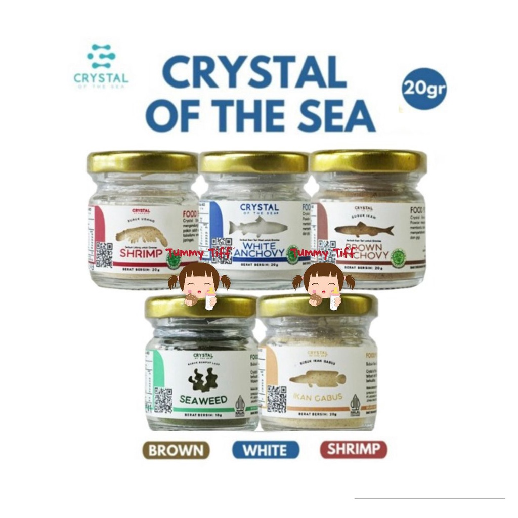 PUTIH Crystal of the Sea - White Anchovy Brown Anchovy Shrimp Shrimp ...