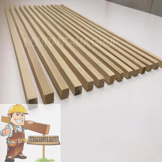 Dutch teak rafters, Dutch teak wood, 2x2x80 | Shopee Malaysia