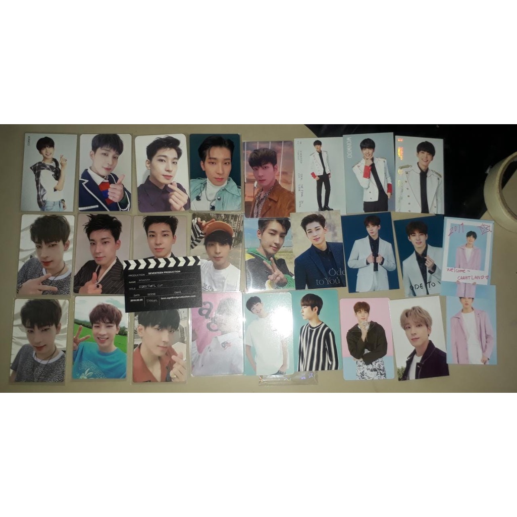 A set of unofficial seventeen photocards | Shopee Malaysia
