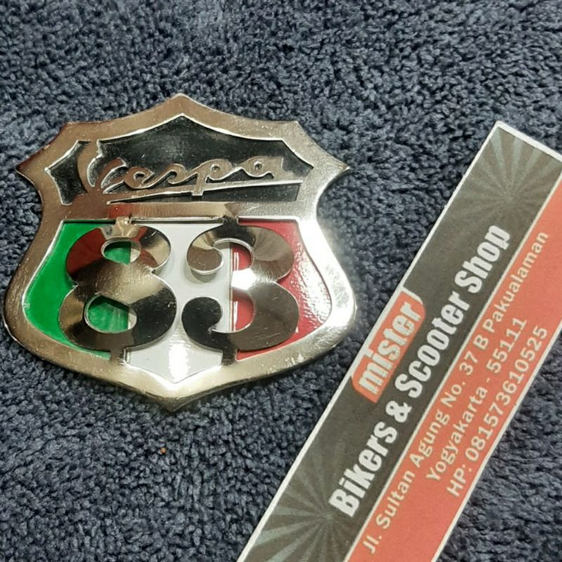 Embossed Convex Year Vespa Emblem 60-89 | Shopee Malaysia