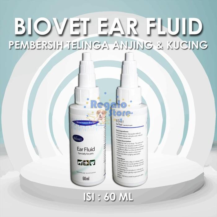 Dog Cat EAR Cleaning Medicine EAR FLUID BY BIOVET 60ml | Shopee Malaysia