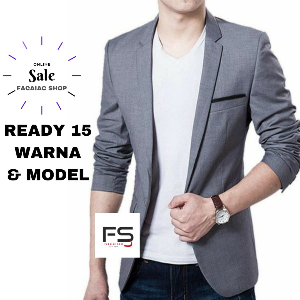 PRIA Fs - Jas Blazer Men Slim Fit Formal Casual/Jas Blazer Work Uniform ...