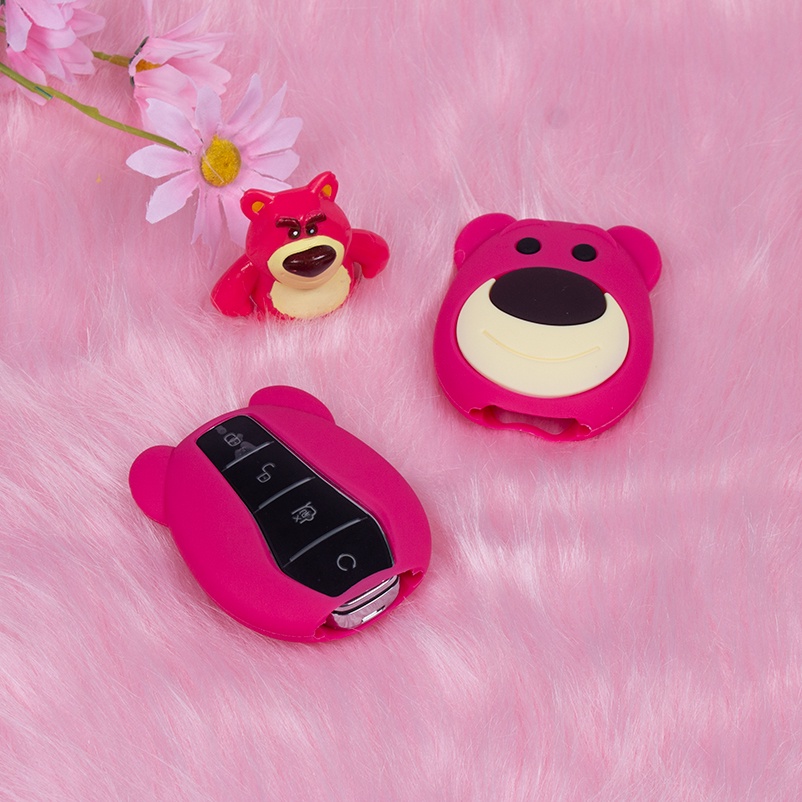new cartoon lotso key cover for BYD ATTO 3 electric vehicle key casing ...