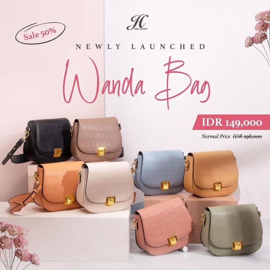Wanda BAg - Jims Honey - Women's Sling BAg | Shopee Malaysia
