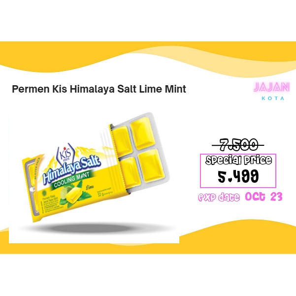 Himalaya Salt Lime Mint Kis Candy | Shopee Malaysia