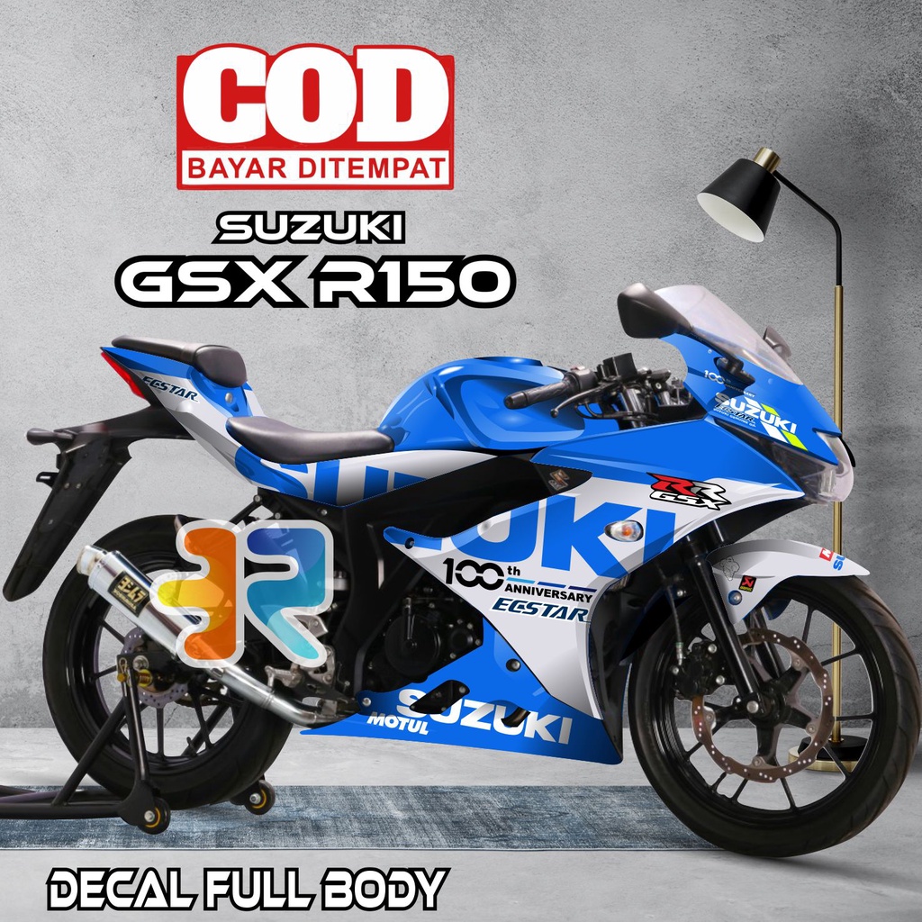 Gsx R150 Decal Full Body Sticker 2020 Livery Design Variations | Shopee ...