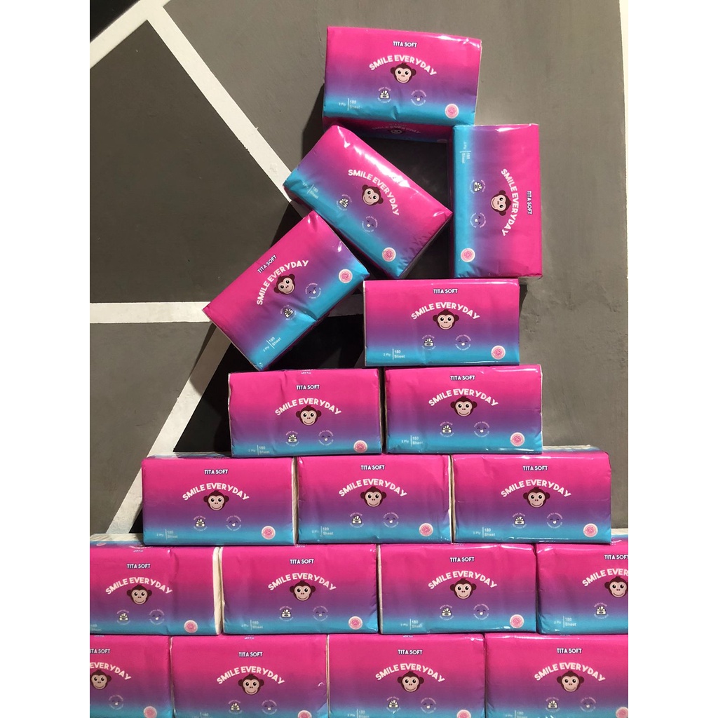 Tita soft Tissue 180 sheets Contents (8.pcs) | Shopee Malaysia