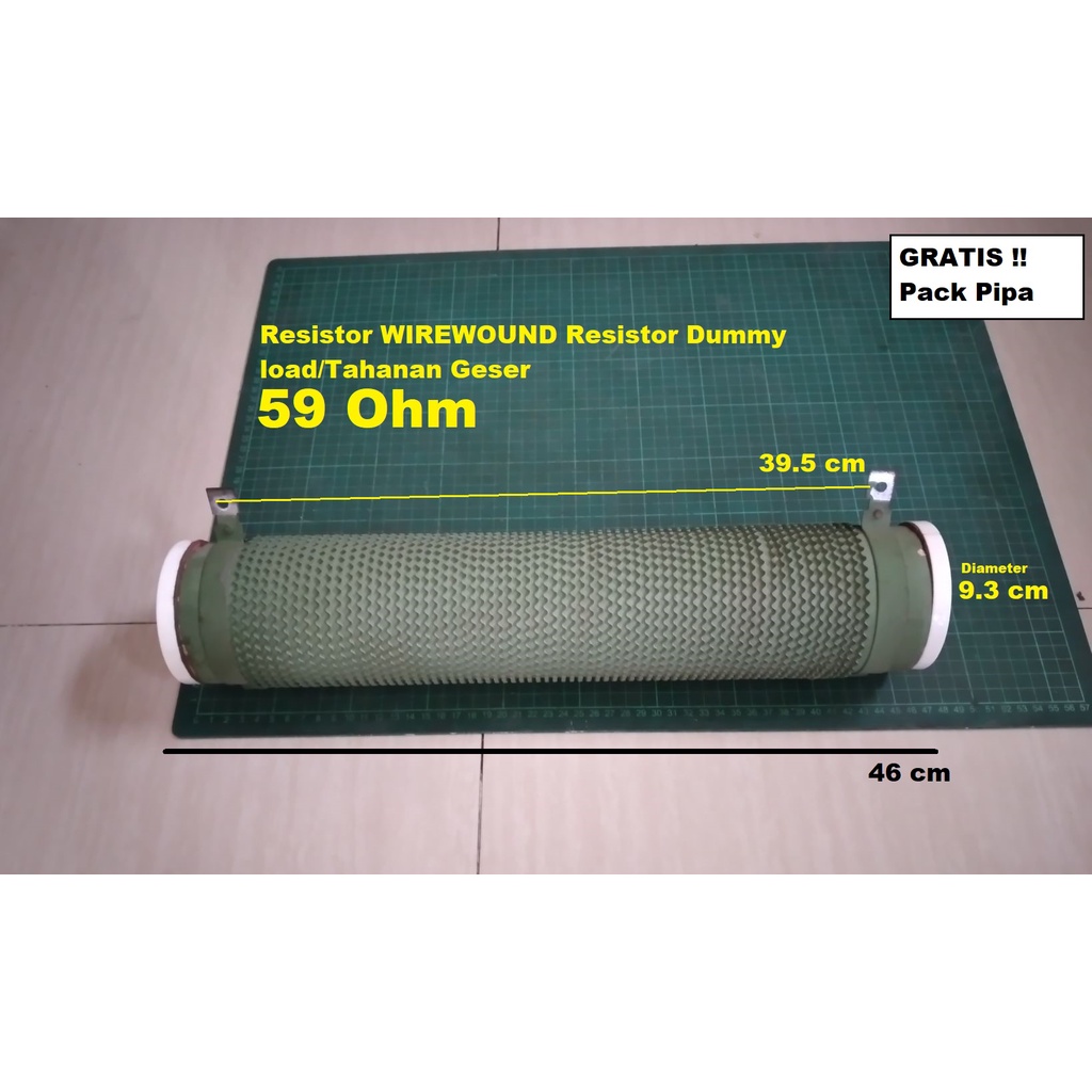 Wirewound Resistor Dummy load Resistor/Large Sliding Resistance 59 Ohm ...