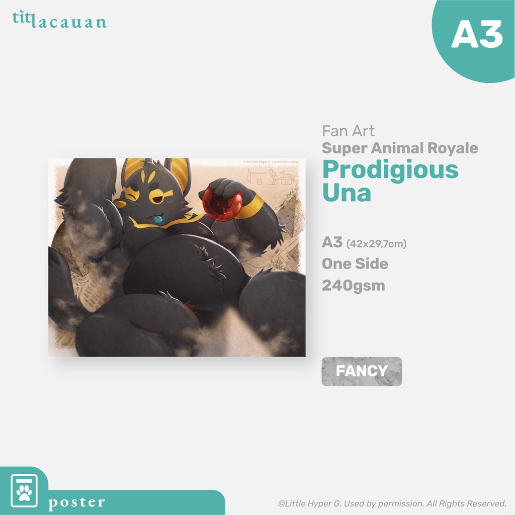 Poster Art Print A3 Prodigious Una - Poster God of Death Egyptian ...