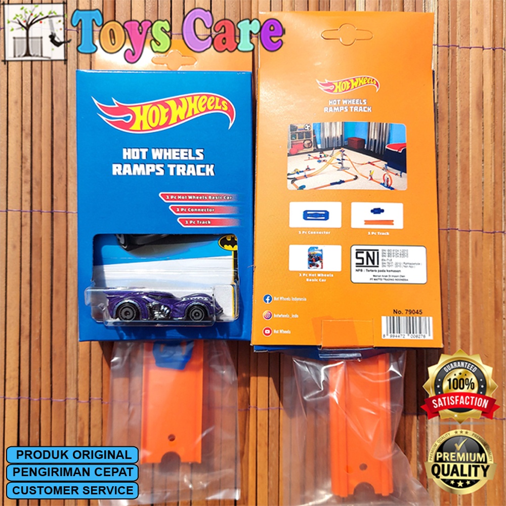 Hot Wheels Ramp Jump Track Set Include Diecast Track Builder System ...