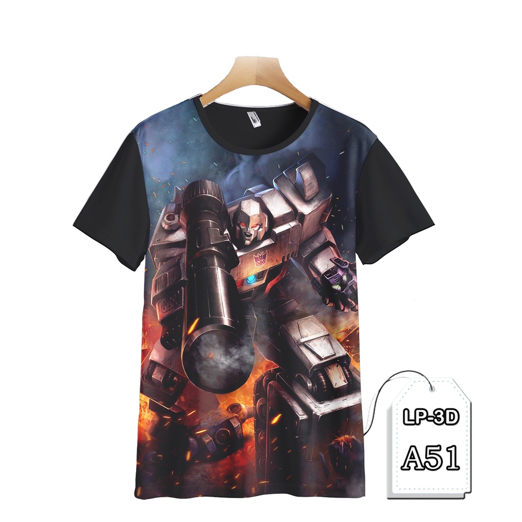 Transformers Megatron Clothes 3D Transformers Children's Clothes LP3D ...