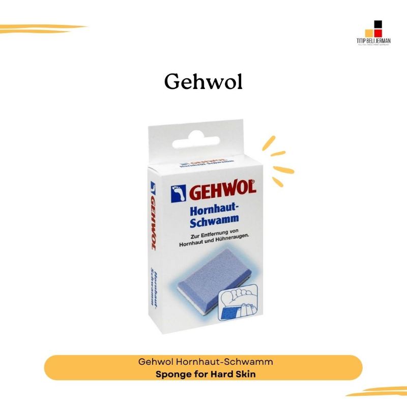 Hornhaut Gehwol-Schwamm | Sponge for Hard Skin | Shopee Malaysia