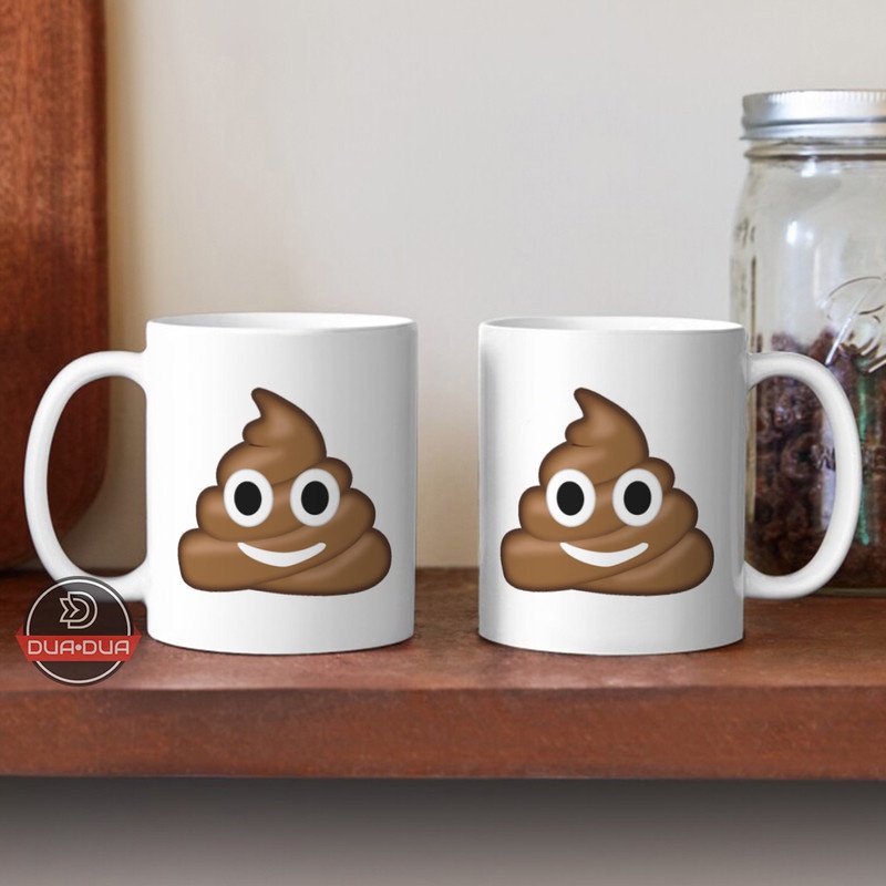 Mug Cup pile of poo feces shit poop | Shopee Malaysia