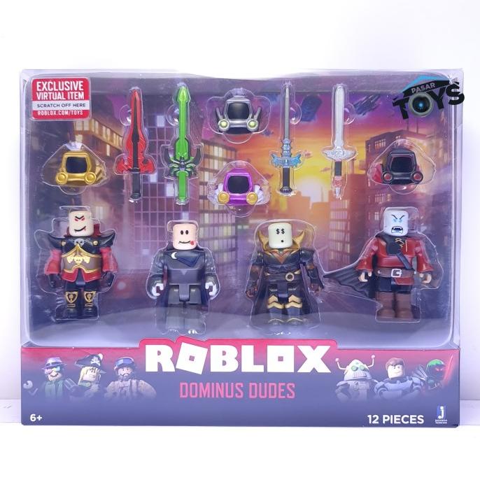 Roblox Action Collection Dominus Dudes 4 Core Figure Pack | Shopee Malaysia