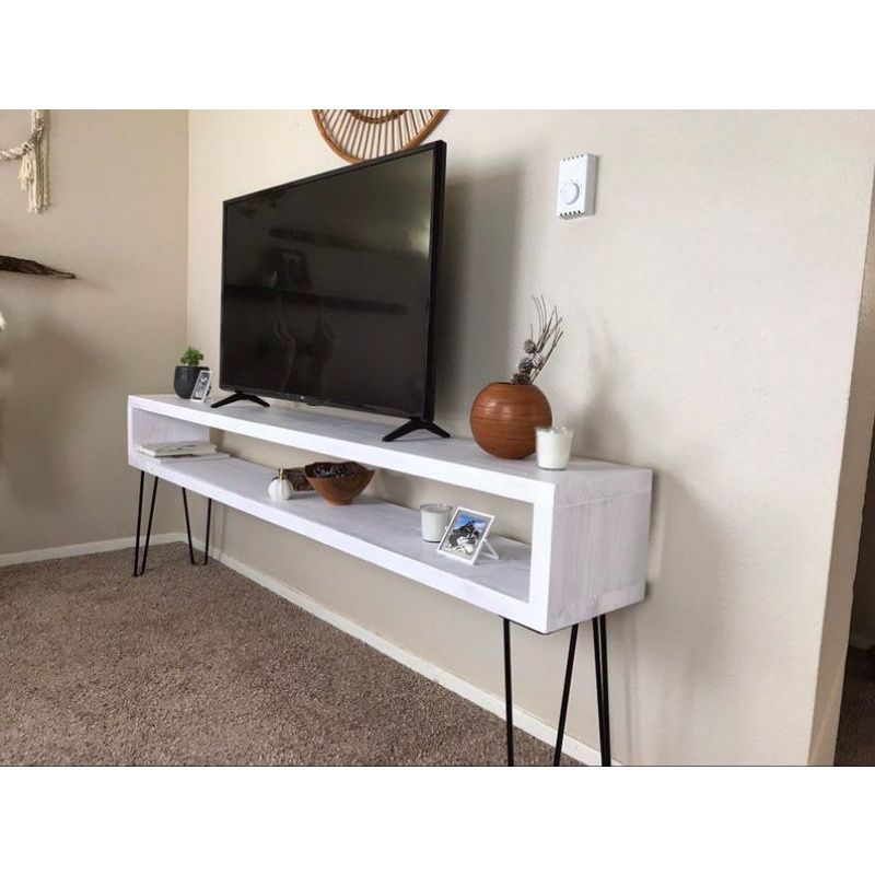 Long TV Table TV Shelf Guest Table 80cm Console Table | Shopee Malaysia