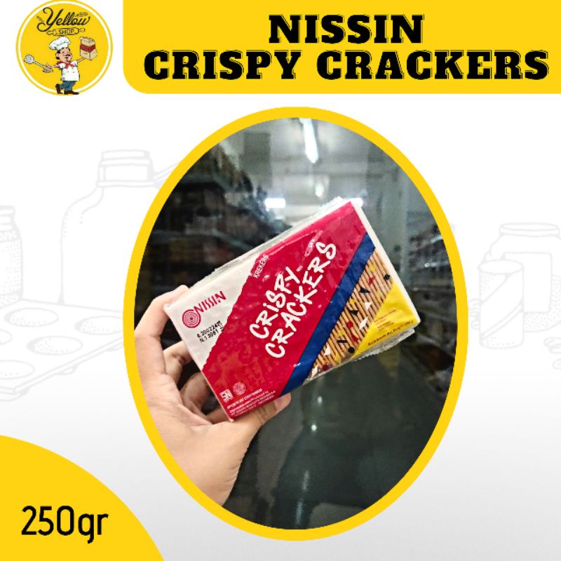 Nissin CRISPY CREACKERS 250GR | Shopee Malaysia