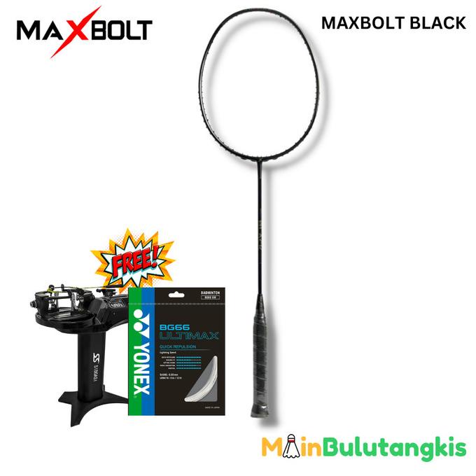 Original Maxbolt Black Badminton Racket | Shopee Malaysia