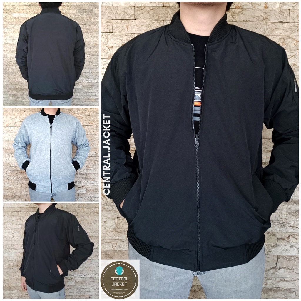 Distro Quality Men's Bomber Jacket Waterproof Premium Quality Trendy ...